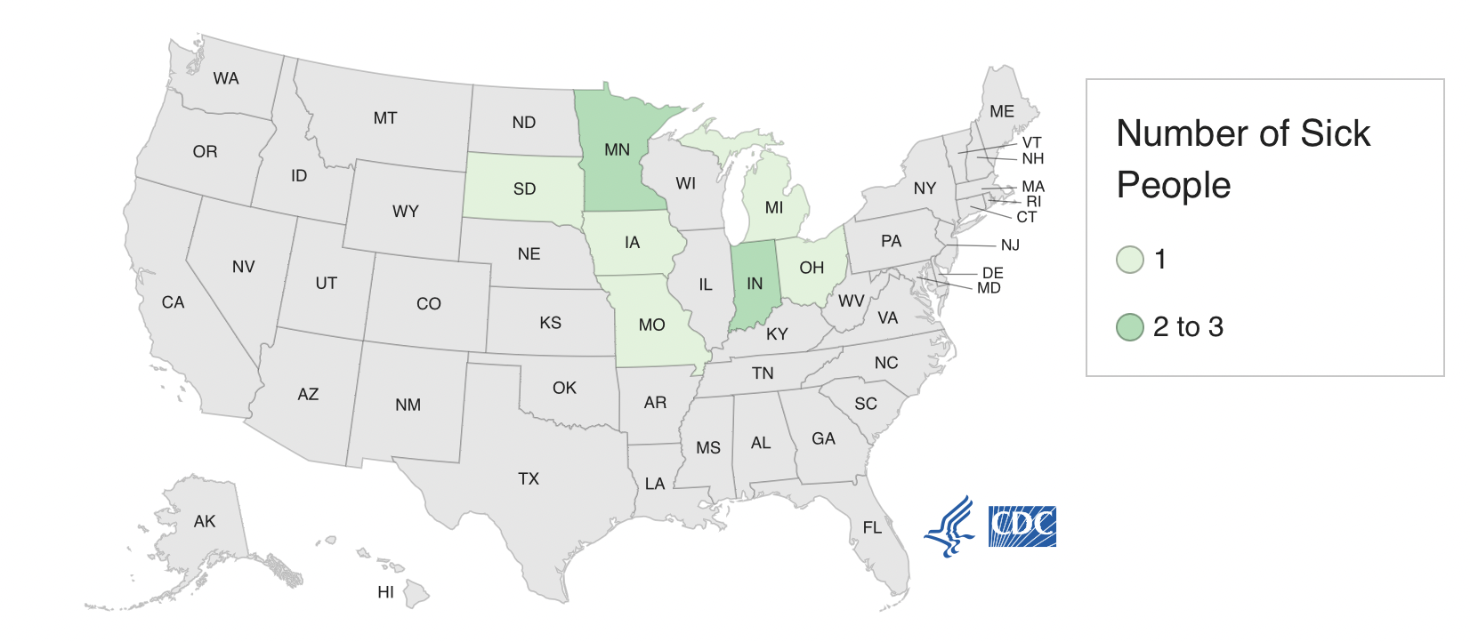 E. coli outbreak in Minnesota, South Dakota, Iowa, Missouri, Michigan ...