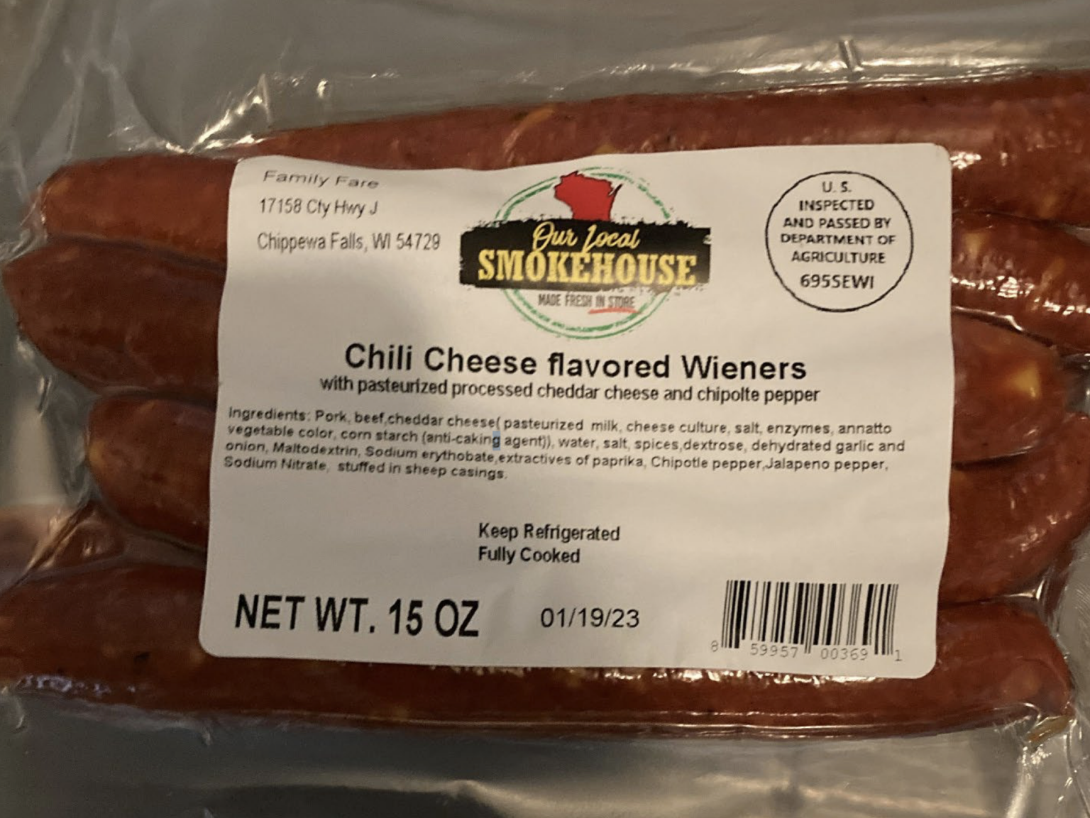 Listeria Recall for Chili Cheese Wieners | Food Poison Journal